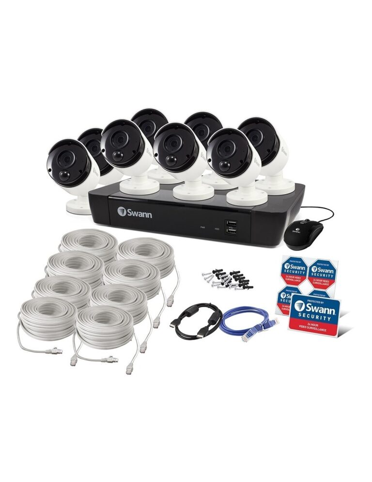Swann 8 Camera 8 Channel 5MP Super HD NVR Security System